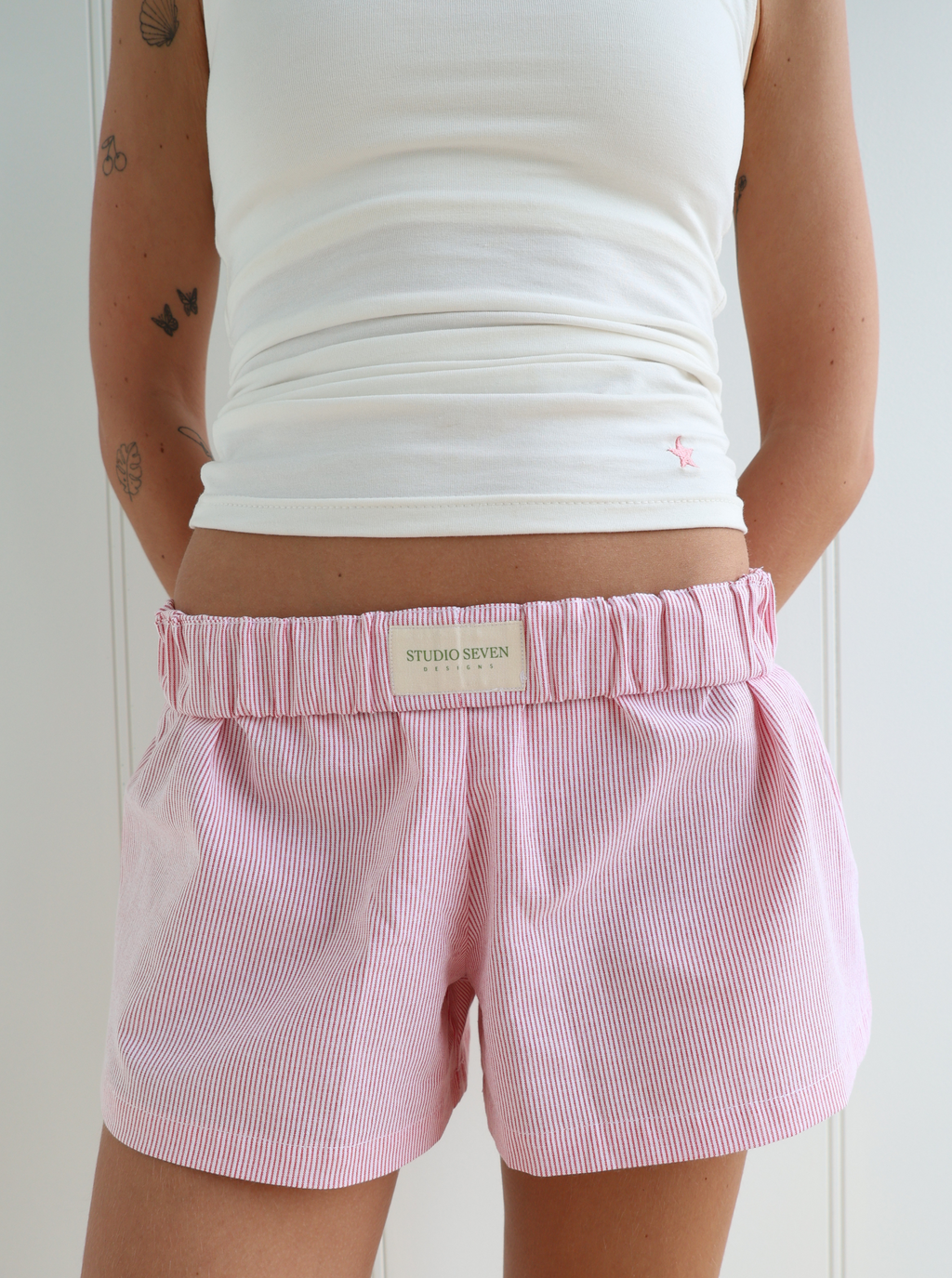 Lila Lounge Shorts Pink – Studio Seven Designs