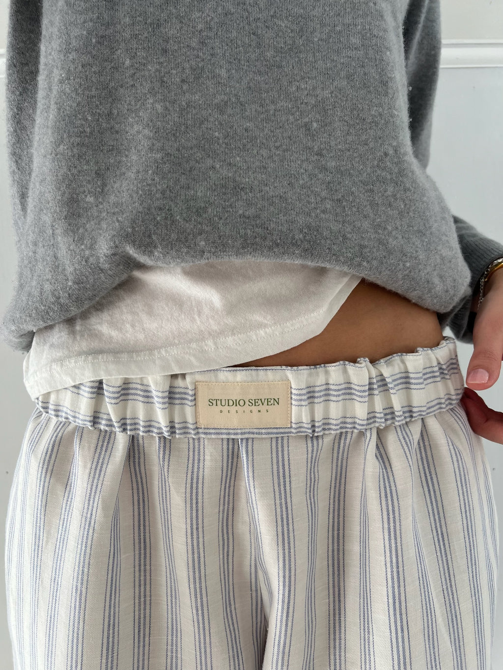 Tilda Lounge Pants Blue – Studio Seven Designs