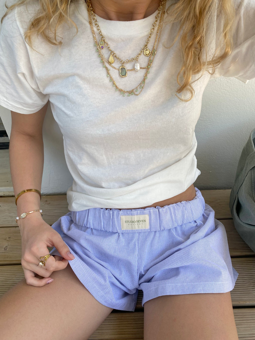 Lila Lounge Shorts Blue – Studio Seven Designs